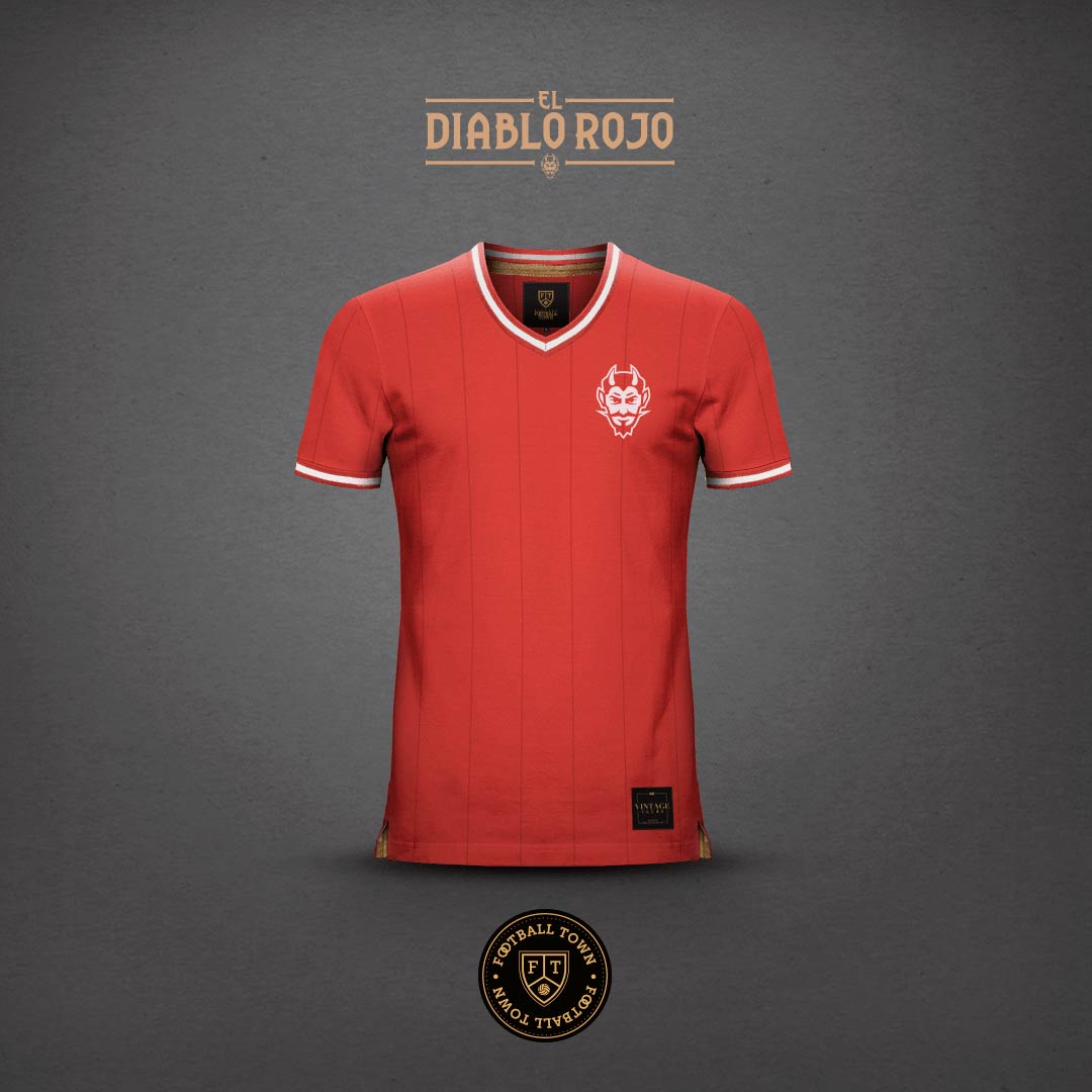 Camiseta El Diablo Rojo FootballTown Color Rojo – FootballTown Colombia